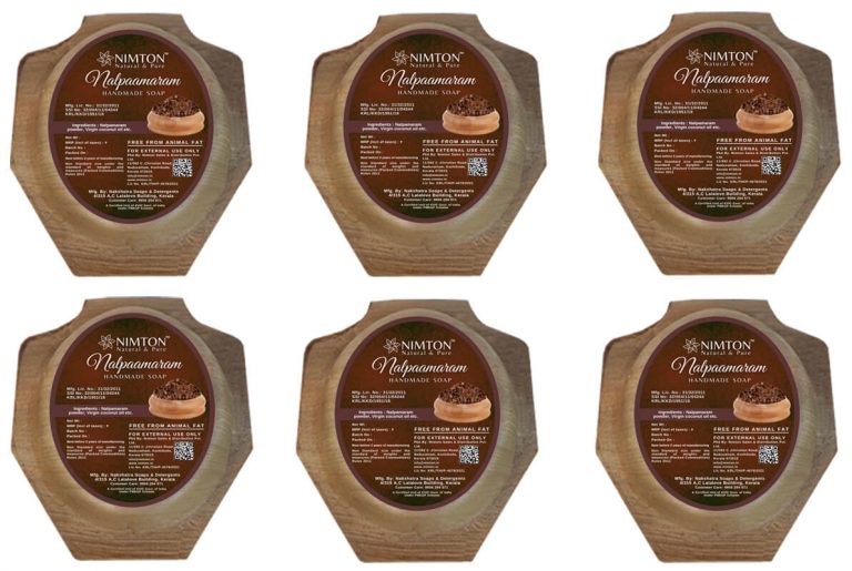 Kerala Ayurvedic Handmade nalpamaram herbal bath soap (Cluster Fig Tree ...